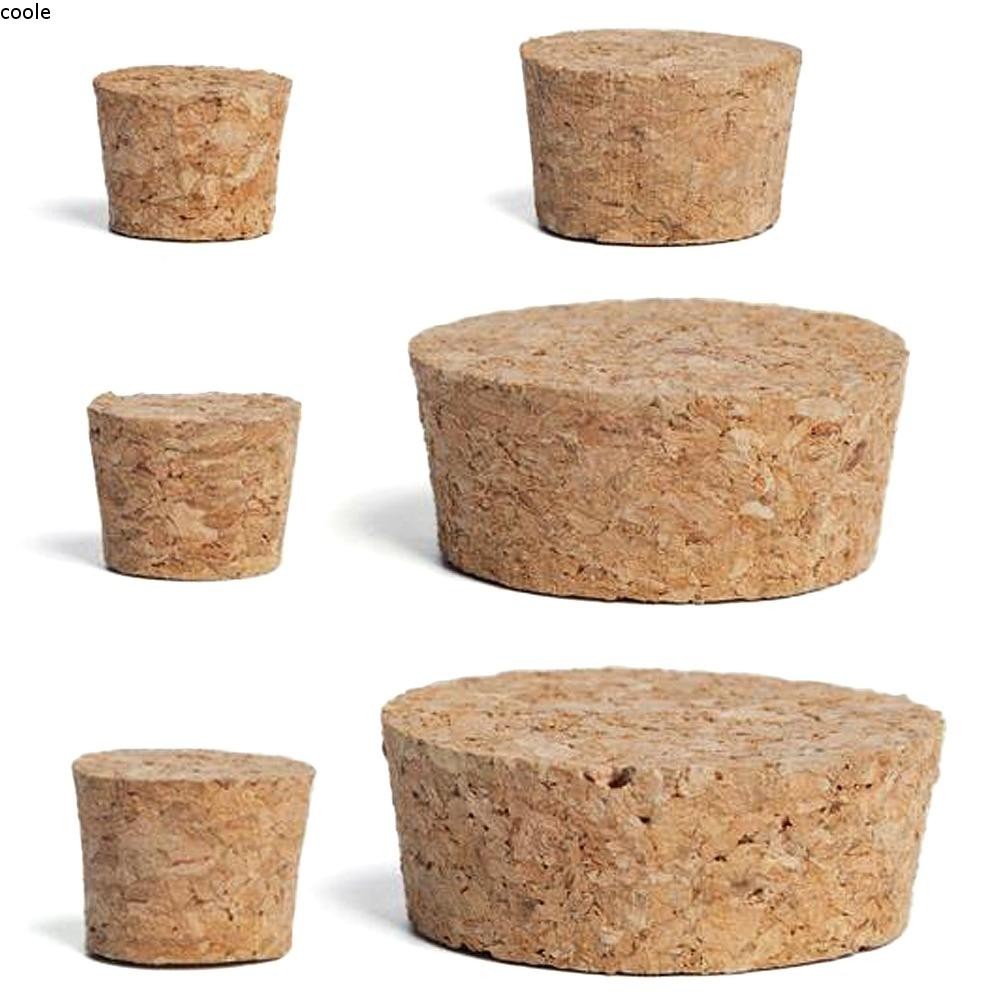 COOLE เรียว Cork Plugs, ตรง Stoppers ไม้ Corks, ไม้ Corks DIY ปิดผนึก ...