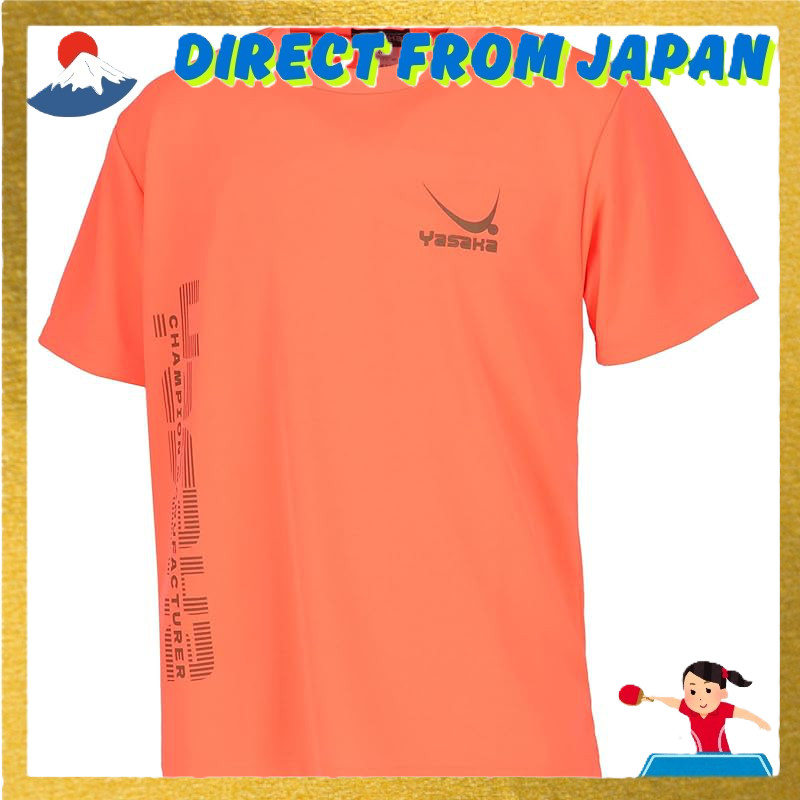 Yasaka Table Tennis Short Sleeve T-Shirt - Logo Nyanko Series 4,Direct ...