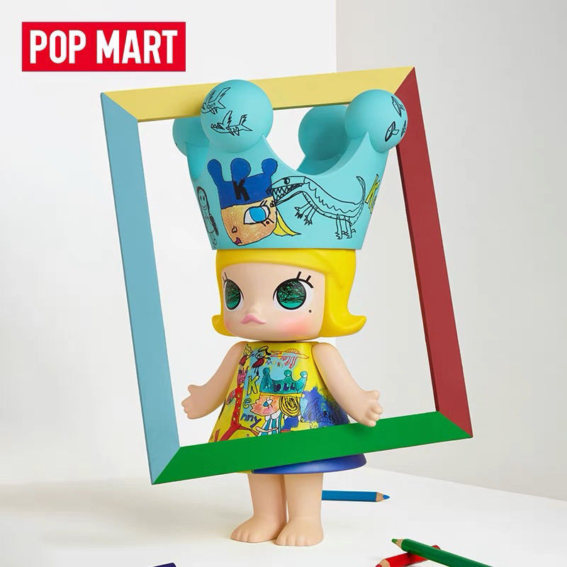 POPMART Figure [รับประกันของแท้] POPMART POPMART MOLLY 400% ตุ๊กตา ...