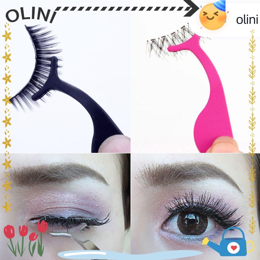 OLINI ขนตาปลอมแหนบเครื่องมือแต่งหน้าความงามอเนกประสงค์แฟชั่น Applicator Nipper | Shopee Thailand