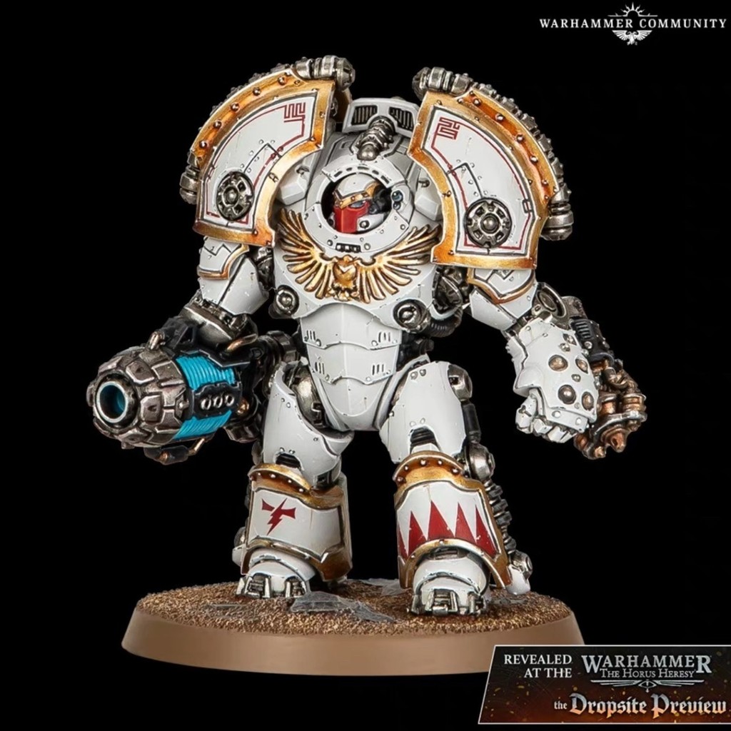 Miniature Warhammer 40k Saturn Fearless Terminator Team gk White Mold ...