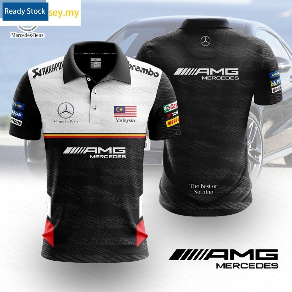 Design BAJU MERCEDES Sublimation Sport เสื้อโปโล | Shopee Thailand