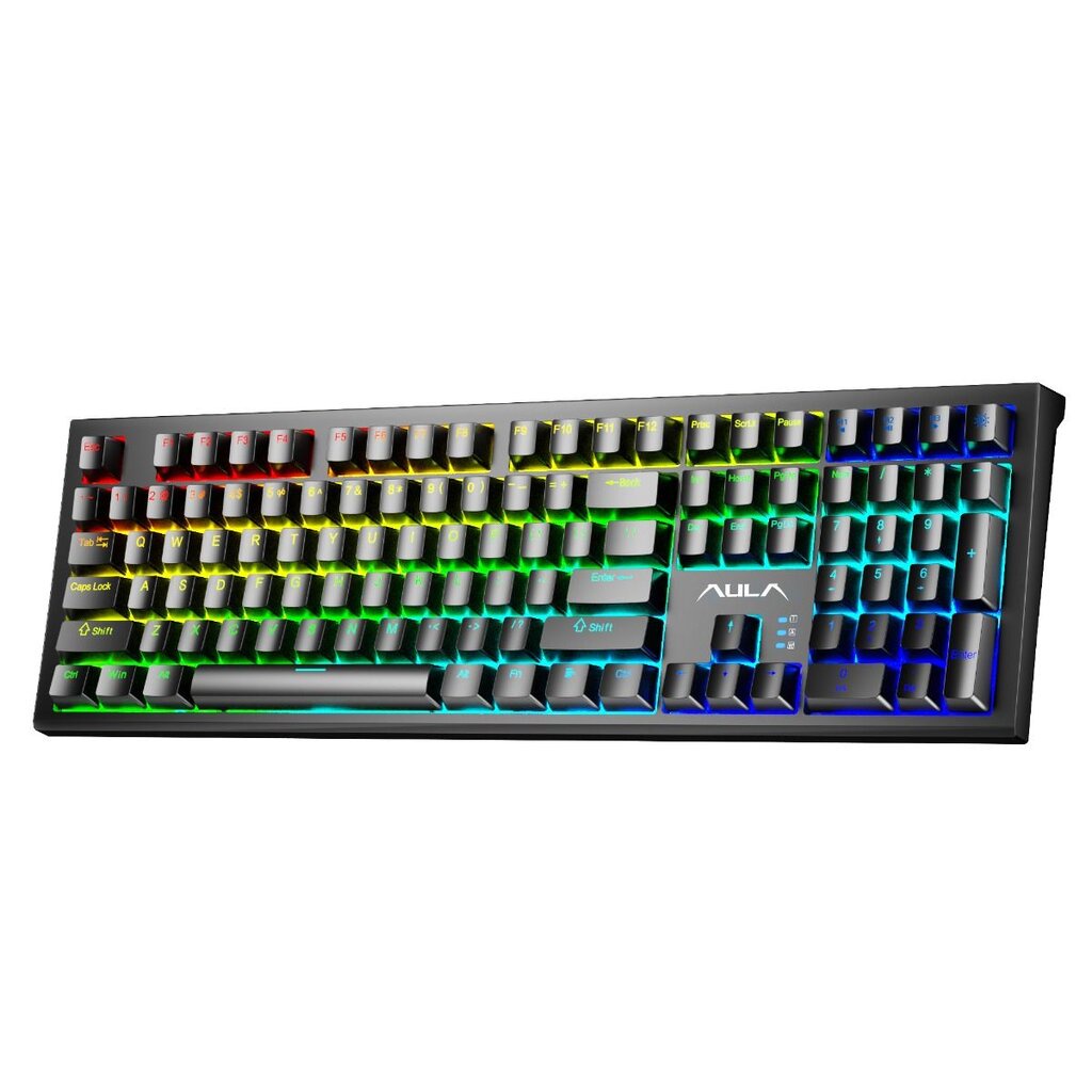 AULA F3033 Mechanical Gaming Keyboard Brown Switch | Shopee Thailand