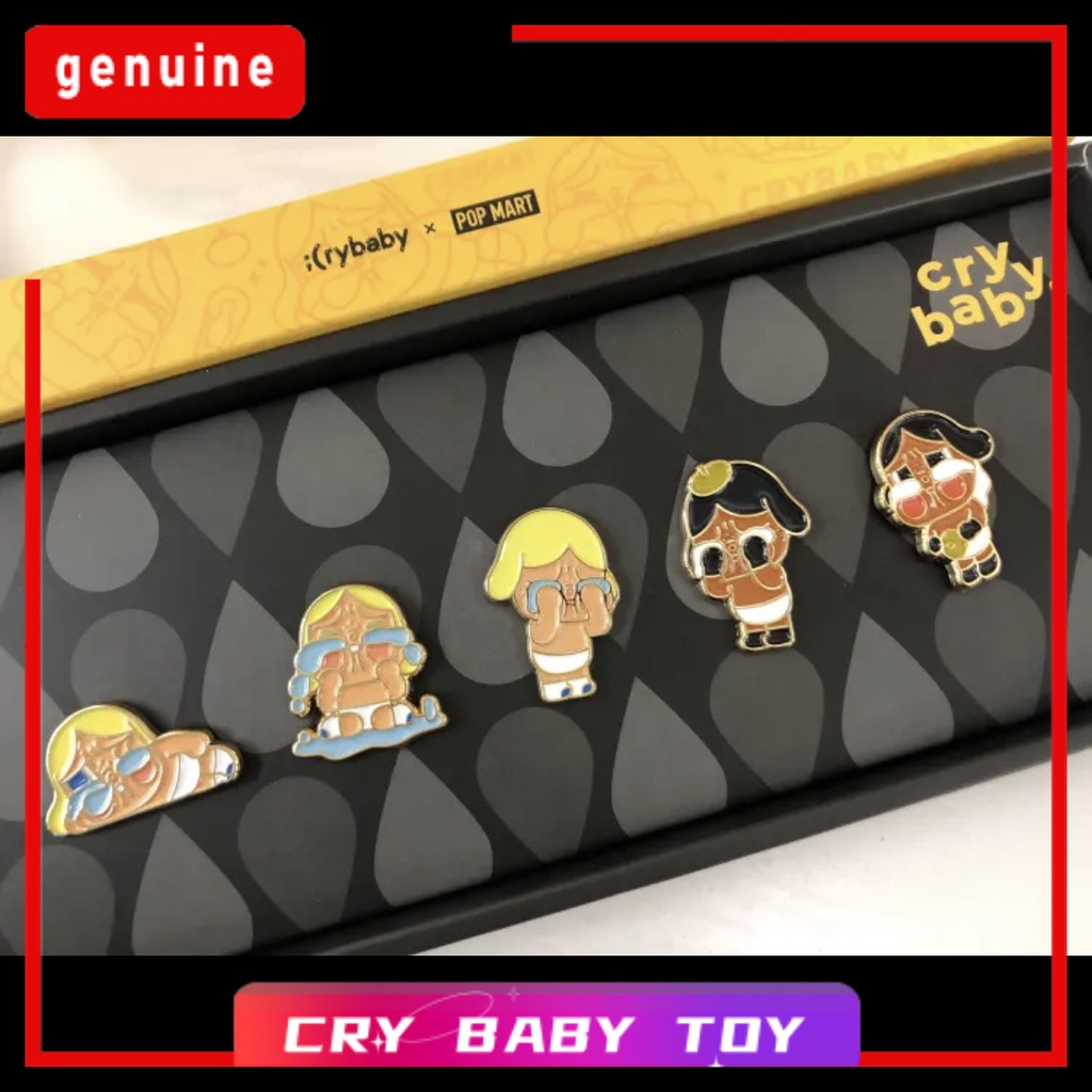จัดส่งทันที！CRYBABY Authentic Limited Edition Crybaby Badge Set กล่อง ...
