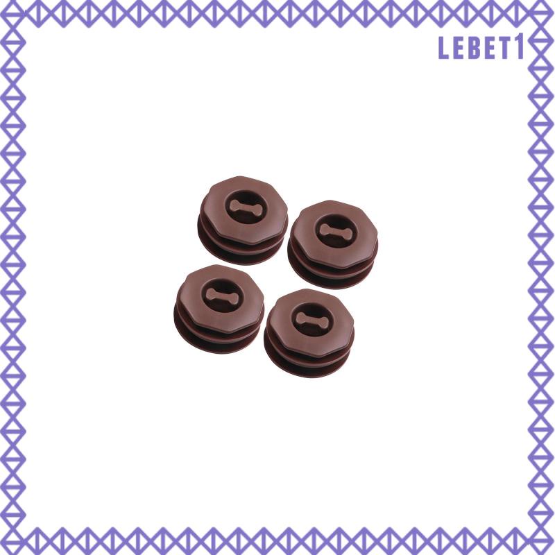 [Lebet] อุปกรณ์หัวเข็มขัดล็อคพรม แบบสองชั้น ติดตั้งง่าย ทนทาน 4 ชิ้น ...