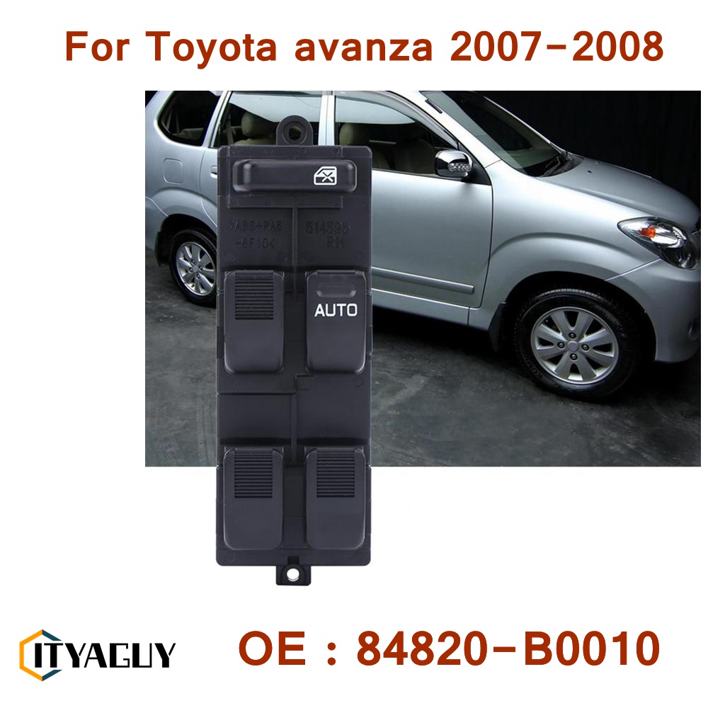 84820-B0010ไฟฟ้ากระจกหน้าต่างสวิทช์ B0010 84820เหมาะสำหรับ Toyota ...