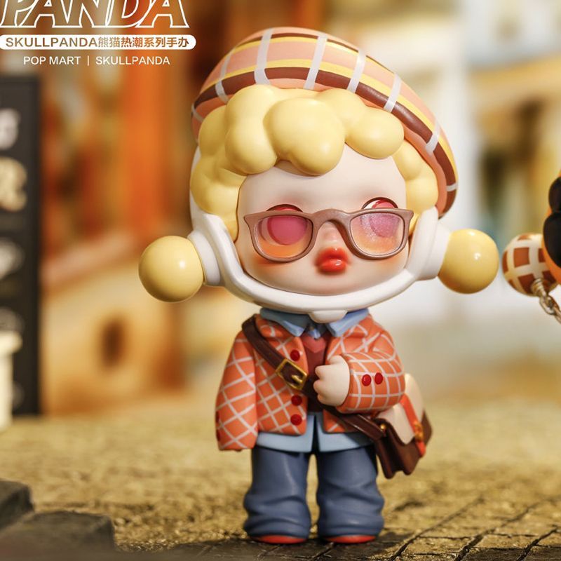 [ของแท้] POPMART Skullpanda Hype Panda Series Cute Figure Pop Mart ...