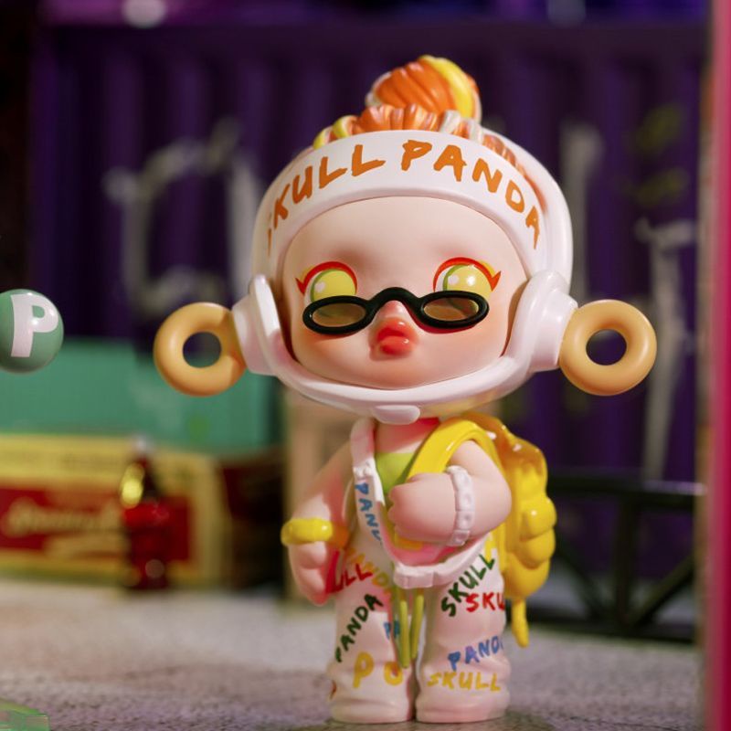 POPMART Skullpanda Hype Panda Series Cute Figure POP MART Official [100 ...