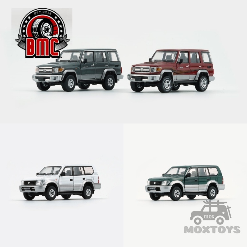 โมเดลรถยนต์ BMC 1:64 Land Cruiser LC76 Prado LC95 LHD Diecast | Shopee ...