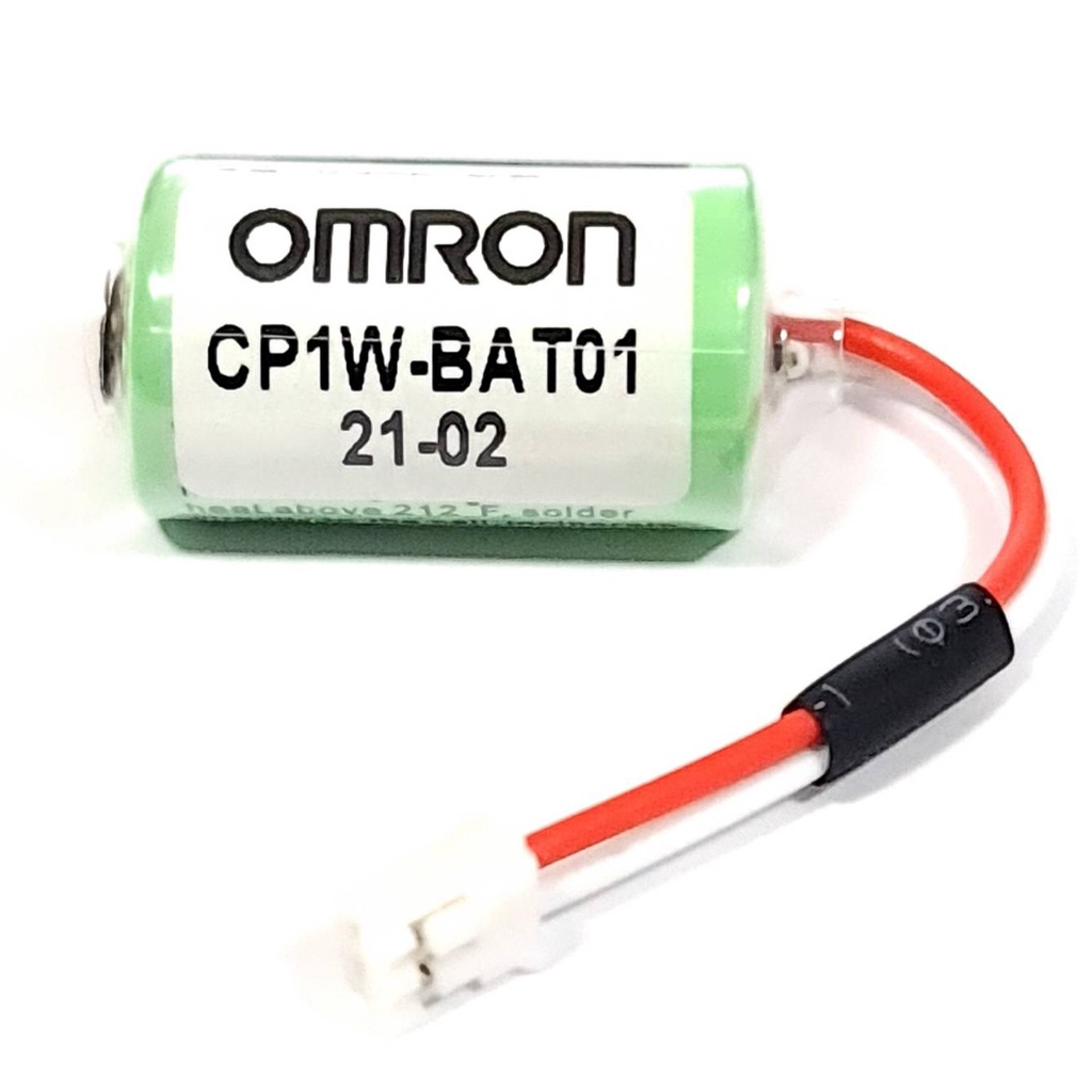 Lithium Battery for PLC OMRON CP1W-BAT01 ,CP1E Series | Shopee Thailand