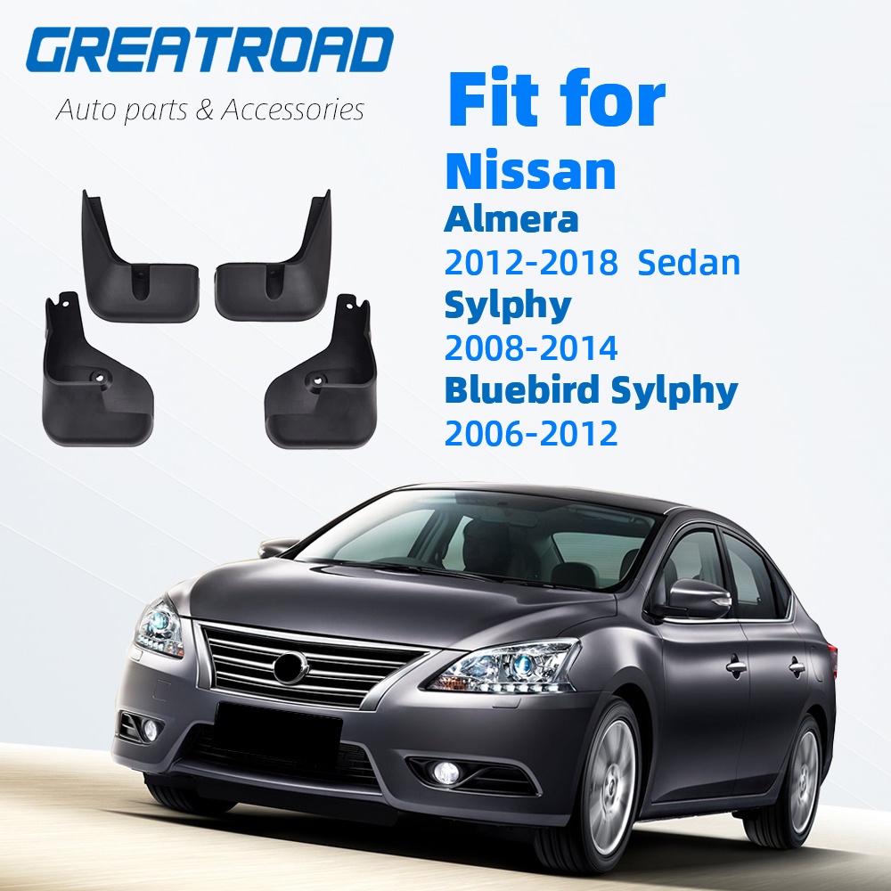บังโคลนรถยนต์ สําหรับ Nissan Almera G11 Russia Version Sylphy 2012-2016 G15 2013 2014 2015 ...