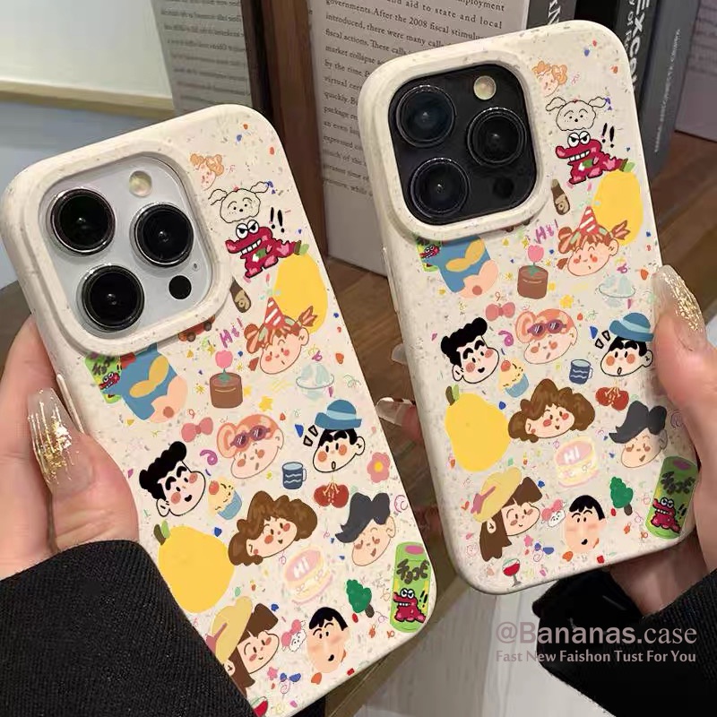 เคสโทรศัพท์มือถือแบบนิ่ม ลายการ์ตูนชินจัง Xiaoxin สําหรับ iPhone 14 ...