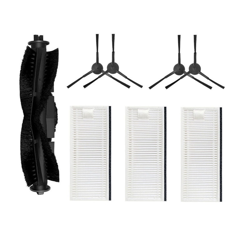 แปรงลูกกลิ้ง ไส้กรอง Hepa อุปกรณ์เสริม สําหรับหุ่นยนต์ดูดฝุ่น Lenovo E2 ...