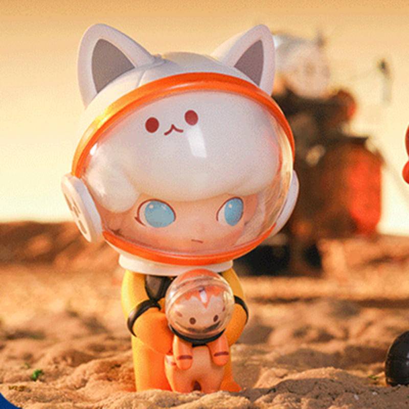พร้อมส่ง ของเล่นตุ๊กตาฟิกเกอร์ POPMART DIMOO Space Travel Series ...