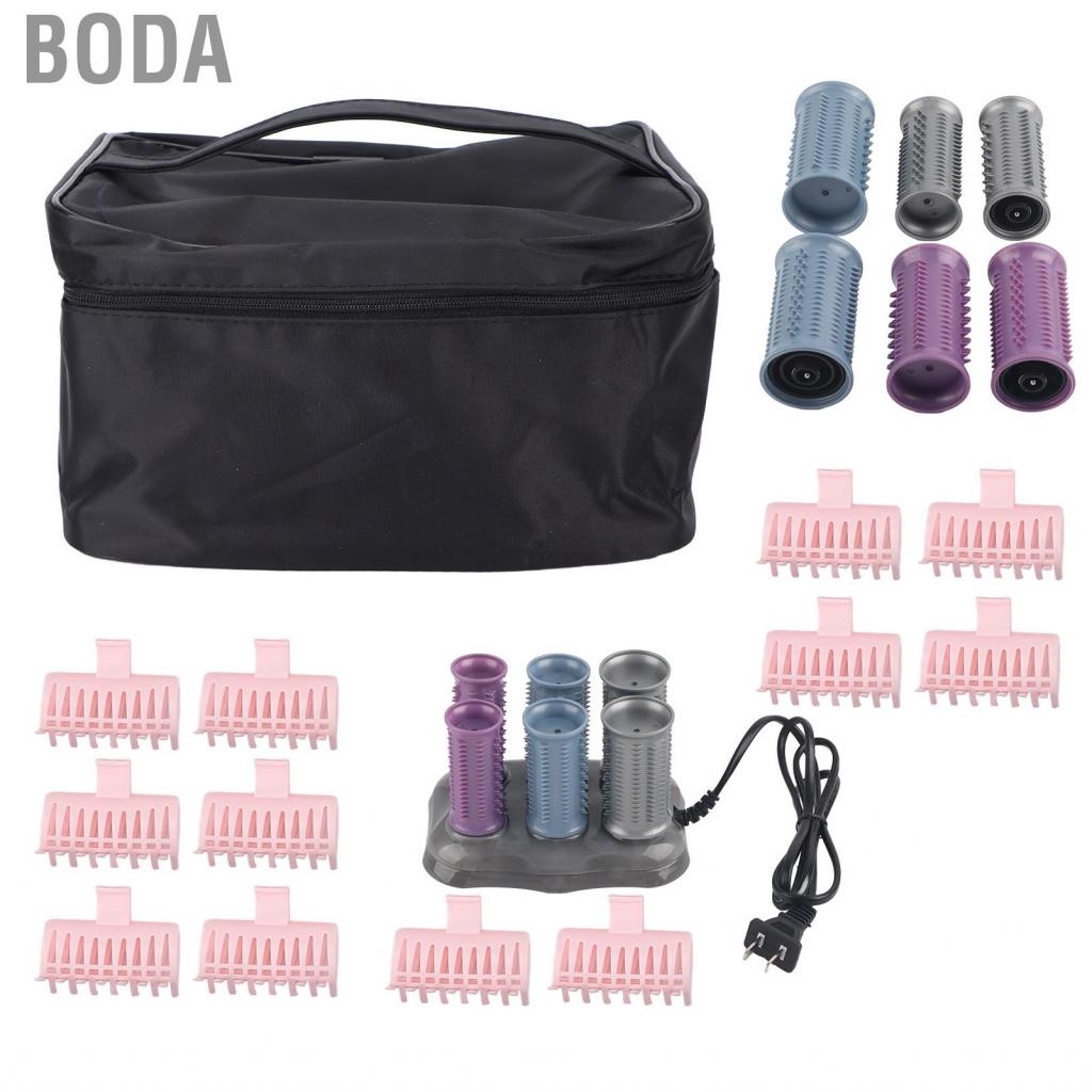 Boda Professional Accessories Hairdresser 12pcs Electrci Hair Perm Rods ...