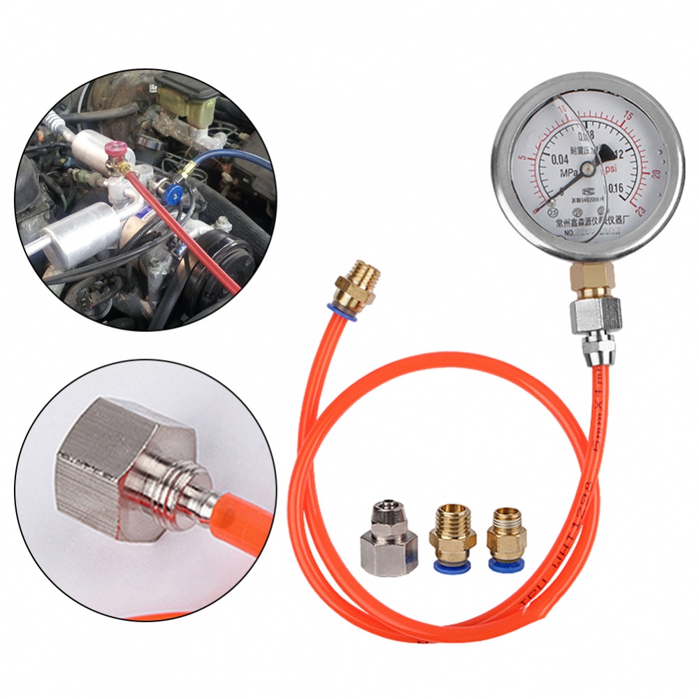 ⚡NEW 9⚡Pressure Gauge 600MM Accessories Compression Tester Engine ...