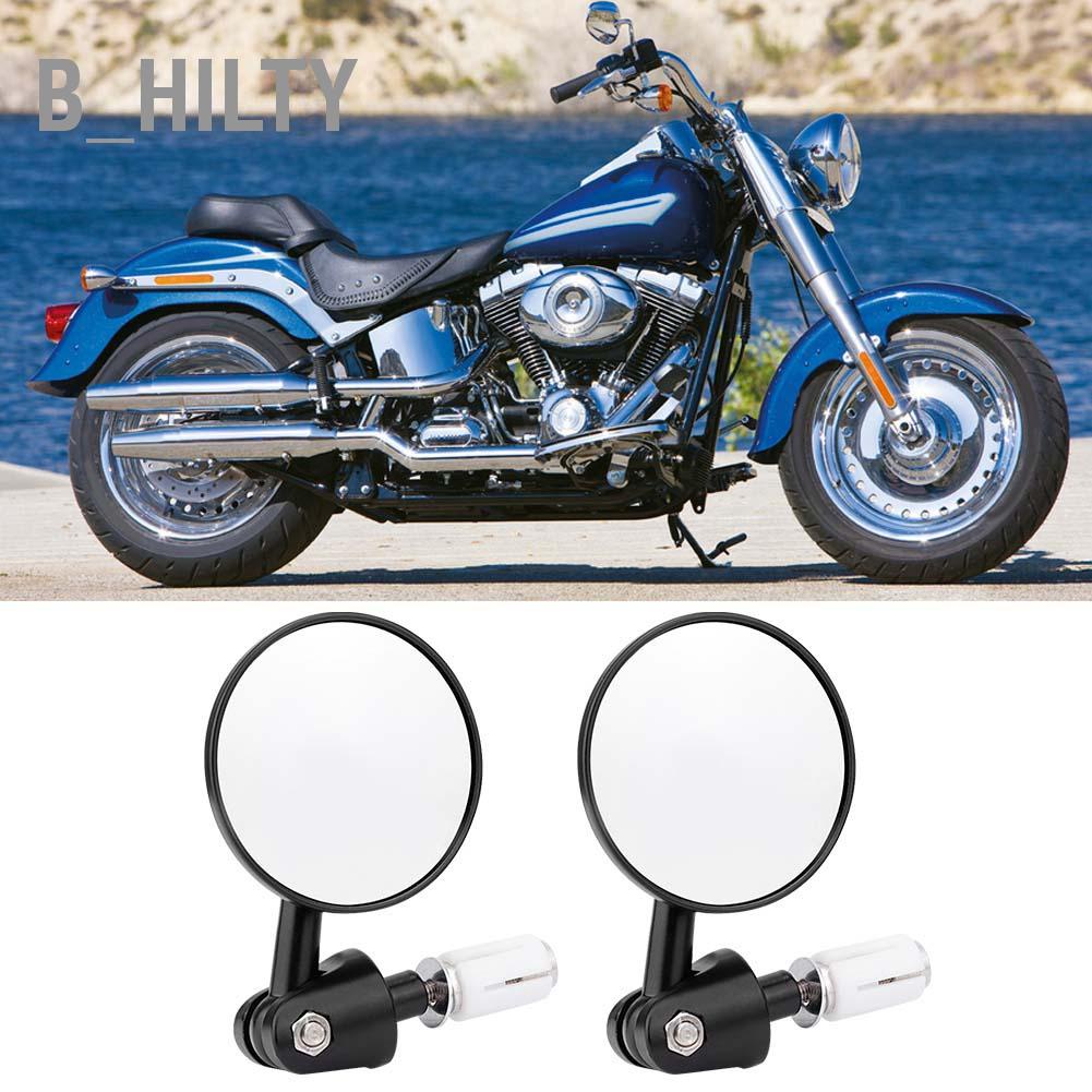 B_HILTY 2 ชิ้นรถจักรยานยนต์ดัดแปลงพับมือจับกระจกมองหลังกระจกมองข้าง ...