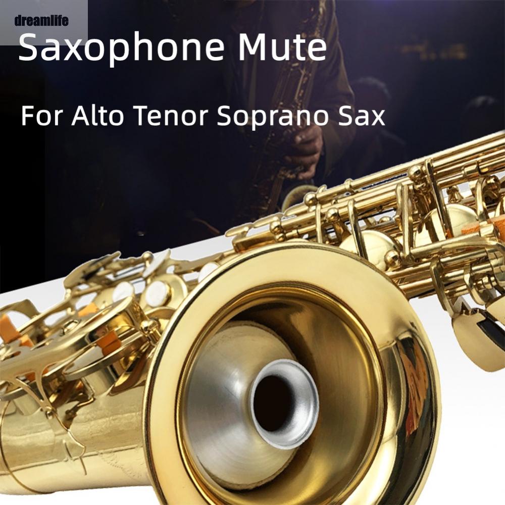 【DREAMLIFE】Sax Mute Saxophone Mute Woodwind Musical Instruments Durable ...