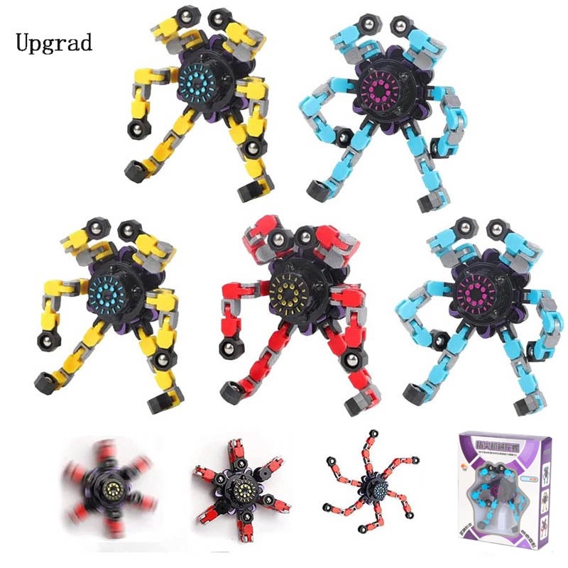 【Taylor】2022 Luminous Transformable Fingertip Spinners Child | Shopee ...