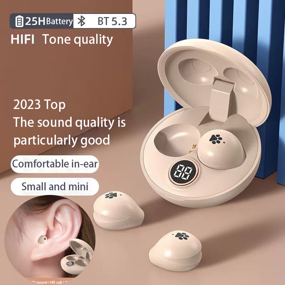 หูฟังสเตอริโอไร้สายบลูทูธ 5.3 TWS HIFI S880 ขนาดเล็ก ลดเสียงรบกวน พร้อมไมโครโฟน ส่งไว | Shopee ...