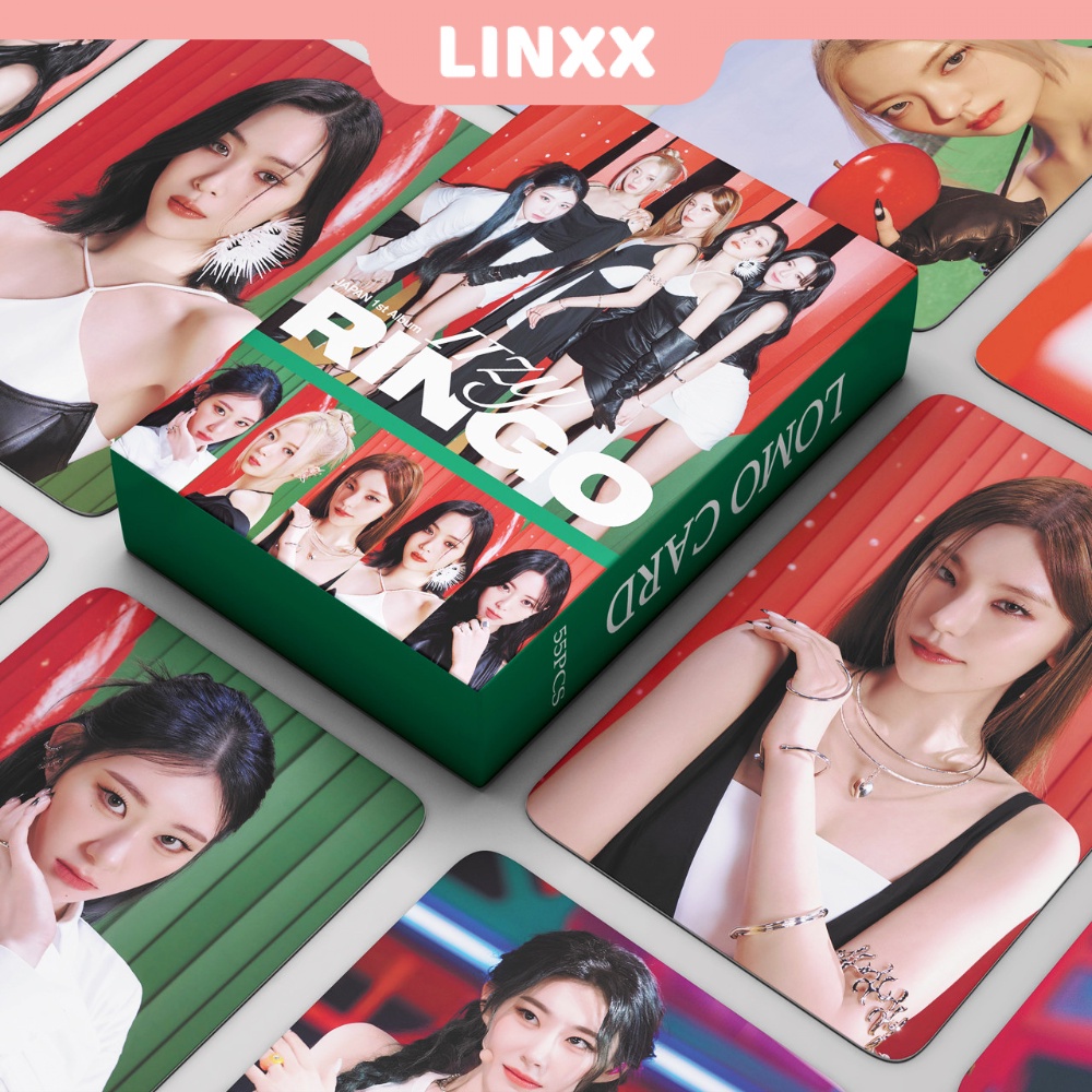 Linxx โปสการ์ดอัลบั้ม ITZY RINGO Lomo Card Kpop 55 ชิ้น | Shopee Thailand