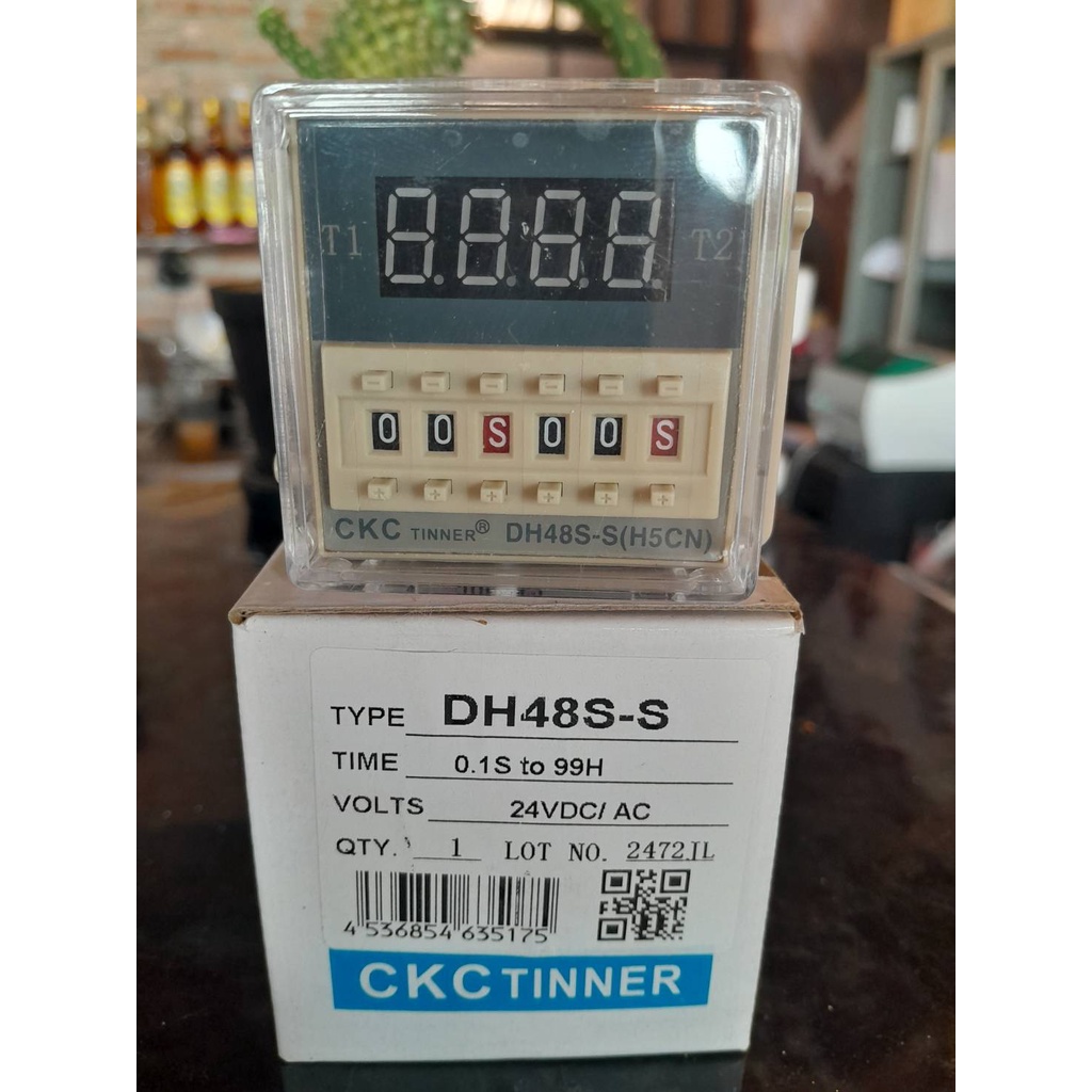 Digital Timer CKC DH48S-S ,24VAC/DC (0.1S to 99H) | Shopee Thailand Digital Timer CKC DH48S-S ,24VAC/DC (0.1S to 99H) | Shopee Thailand
