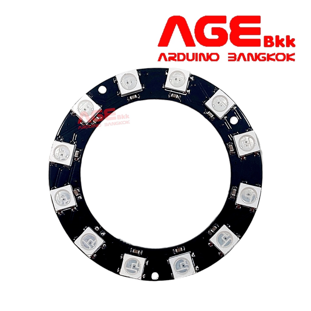 NeoPixel Ring 12 WS2812 RGB LED | Shopee Thailand