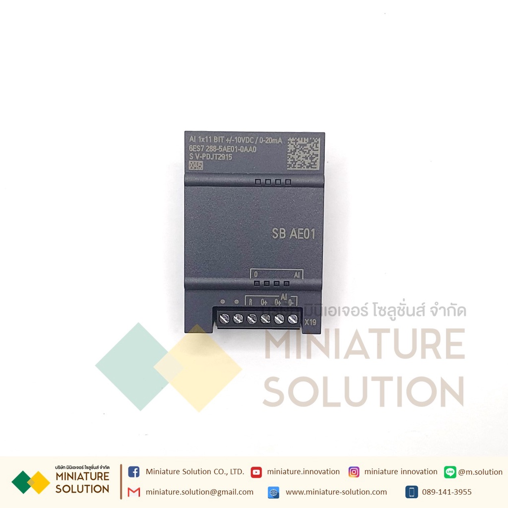 ซีเมนต์ SIMATIC S7-200 SMART PLC CPU SR20 SR30 SR40 ST20 ST30 CR20 SIEMENS analog module (SB ...
