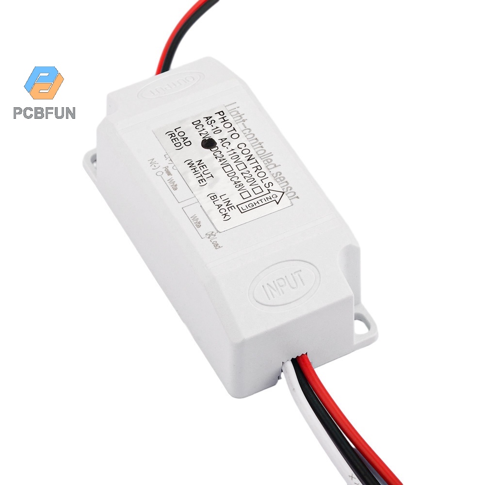 Pcbfun Dc12/24v Ac220v สวิตช์เซนเซอร์ตรวจจับแสง กันฝน ขนาดเล็ก สําหรับ ...