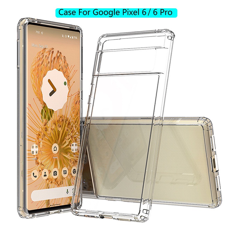 เคสใส Google Pixel 6/ Pixel 6 Pro เคสใสนิ่ม กันกระแทก คลุมป้องกันกล้อง ...