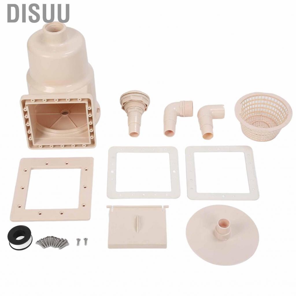 Disuu Swimming Pool Drainage Skimmer 1.5in Small Drain Kit Sewage ...