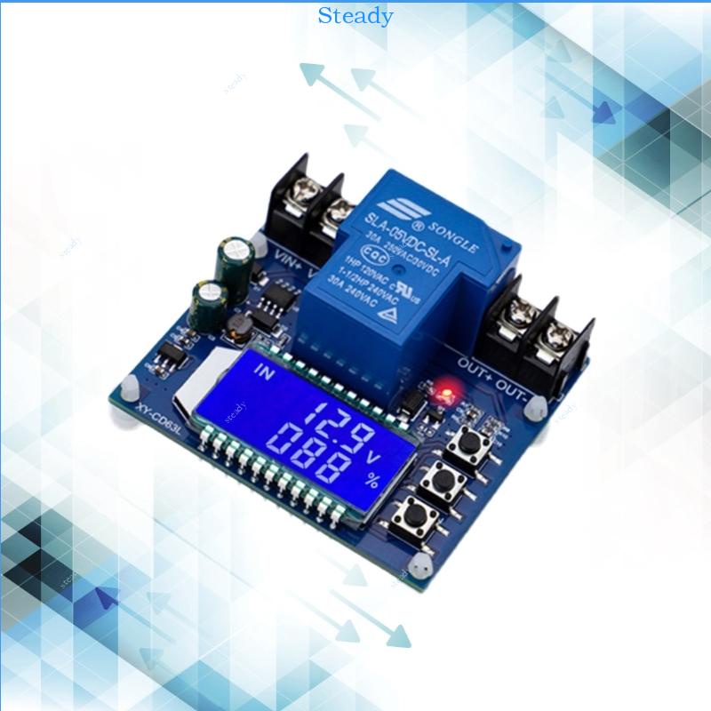 Steady DC6-60V บอร์ดสวิตช์ควบคุมแรงดันไฟฟ้าใต้เครื่องชาร์จแบตเตอรี่ ...