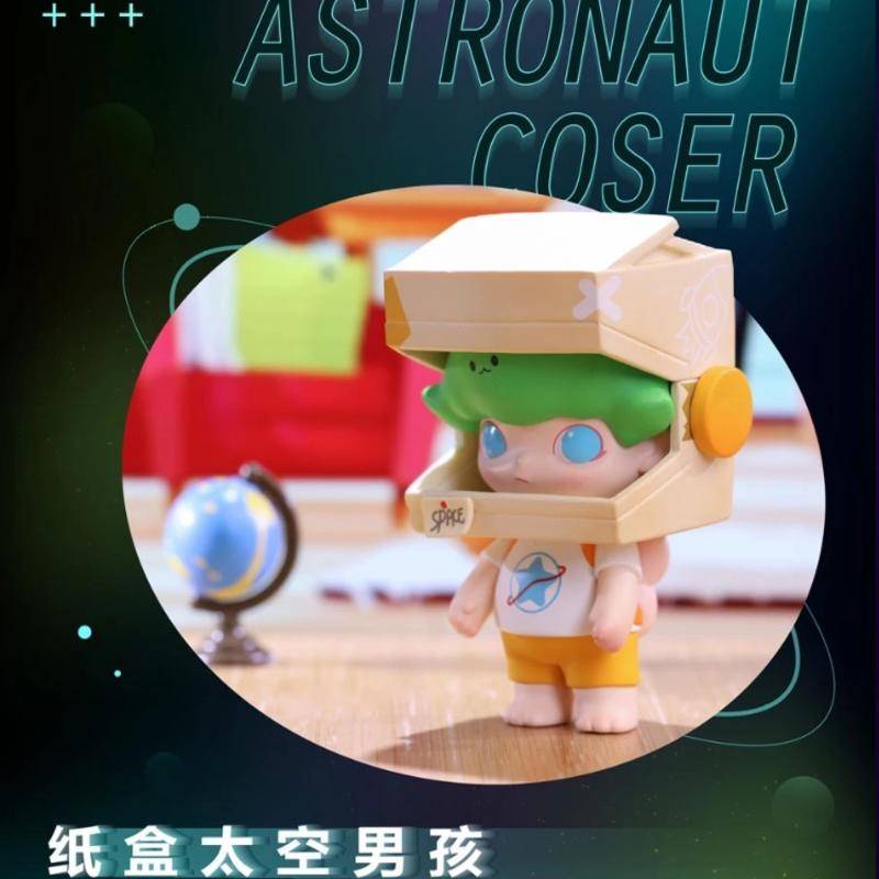 พร้อมส่ง ของแท้ ตุ๊กตานักบินอวกาศ Dimoo Space Travel Series Mystery Box ...