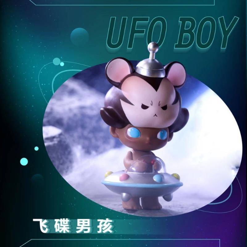 พร้อมส่ง ของแท้ ตุ๊กตานักบินอวกาศ Dimoo Space Travel Series Mystery Box ...