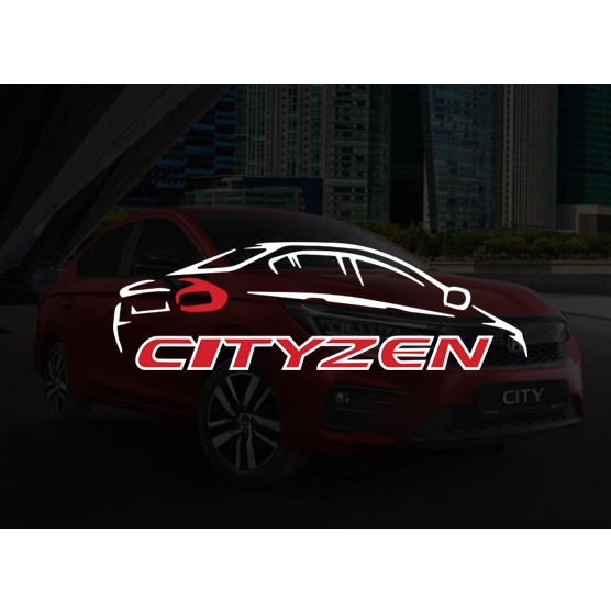 สติ๊กเกอร์ติดกระจกรถยนต์ Honda cityzen club indonesia | Shopee Thailand