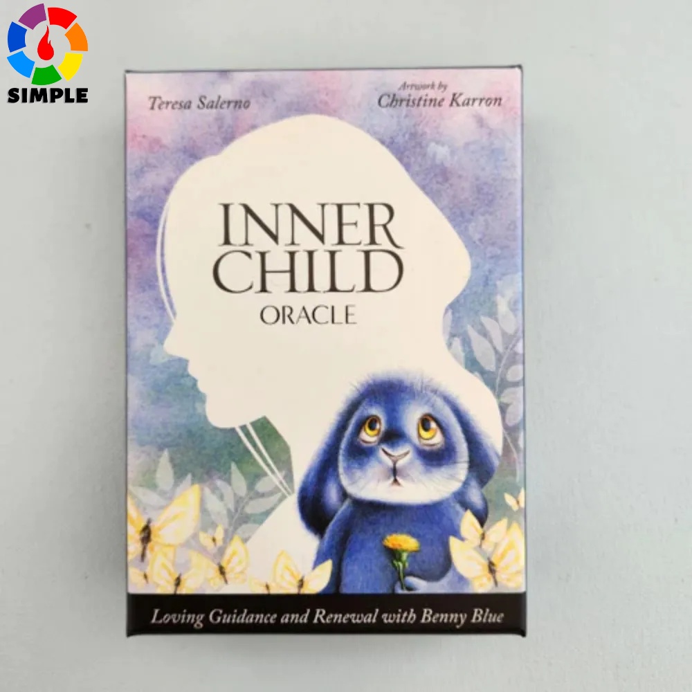 10.4*7.3cm Inner Child Oracle: Loving Guidance and Renewal with Benny ...