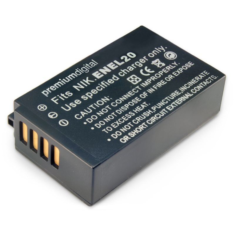 แบตกล้อง NIKON EN-EL20 1020 mAh สำหรับ Nikon EN-EL20 EN-EL20a 1 J1 1 J2 ...