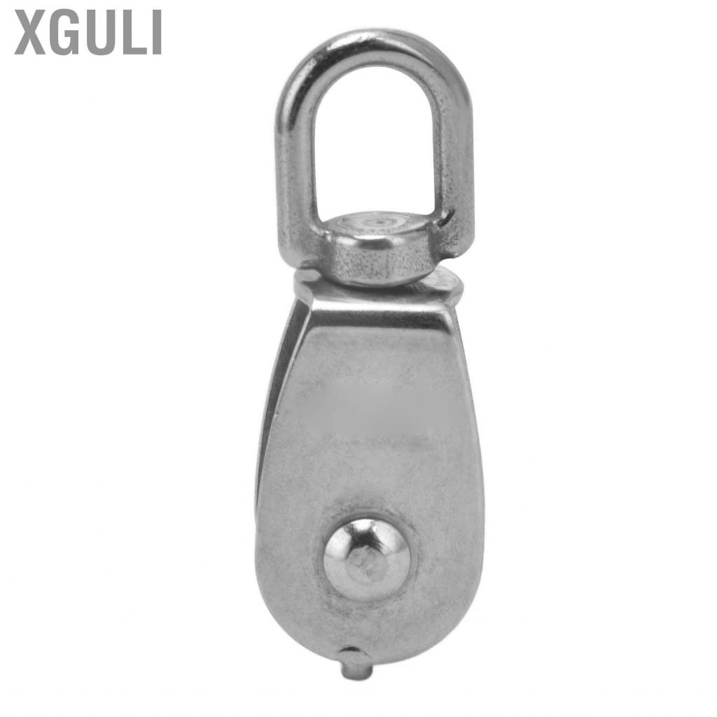 Xguli Double Swivel Pulley Stainless Steel Wheel Lifting Rope Rigging ...