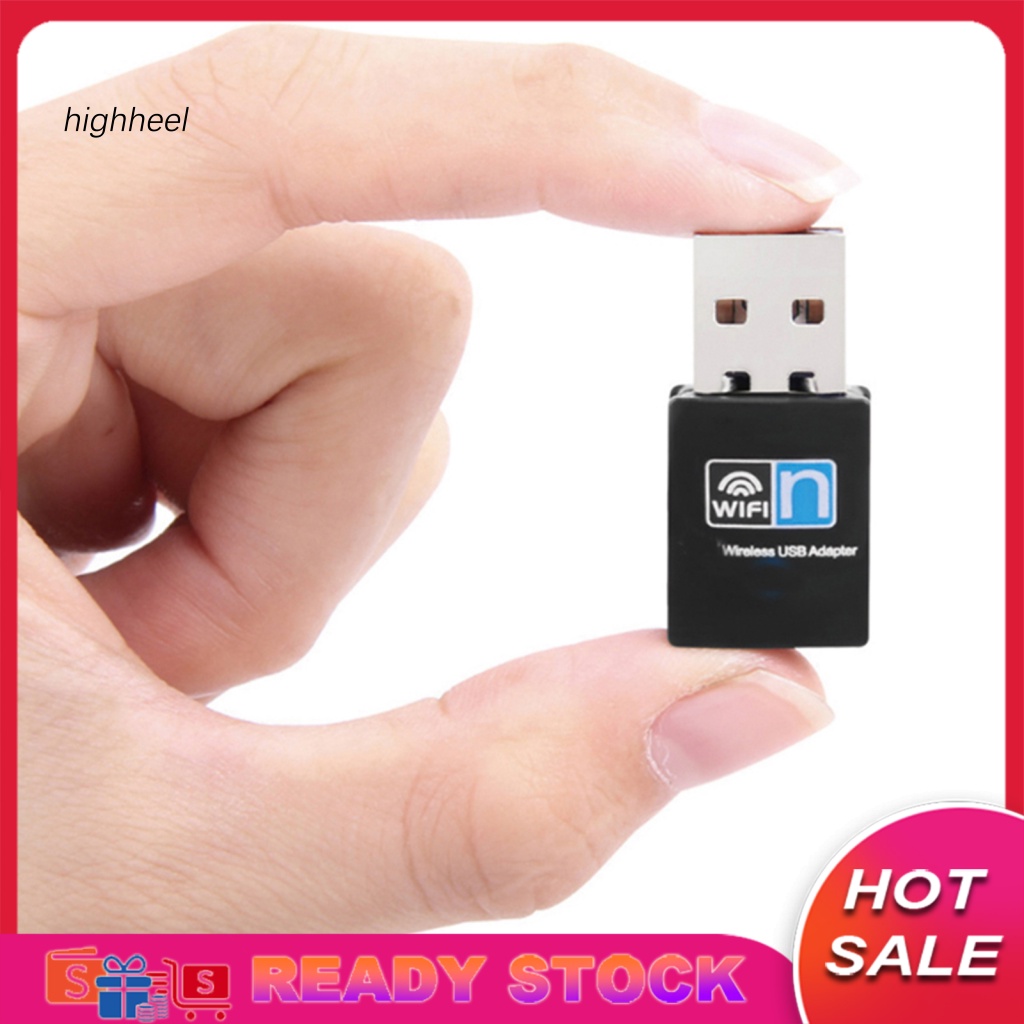 [พร้อมส่ง] การ์ดรับส่งสัญญาณไร้สาย USB 300Mbps ชิป WiFi 8188 ขนาดเล็ก | Shopee Thailand