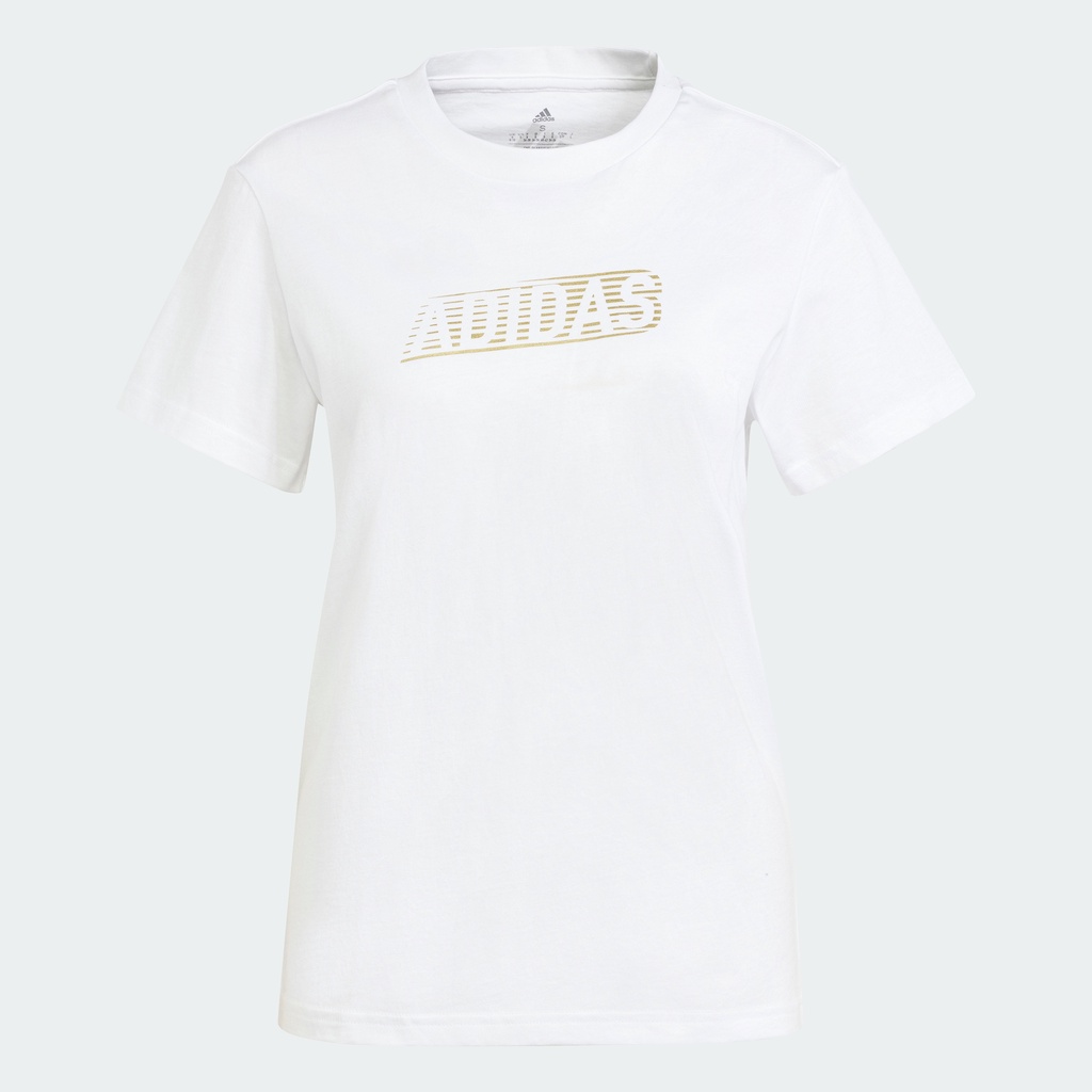 adidas ไลฟ์สไตล์ เสื้อยืดพิมพ์ลาย Brand Love ผู้หญิง สีขาว II6078 ...