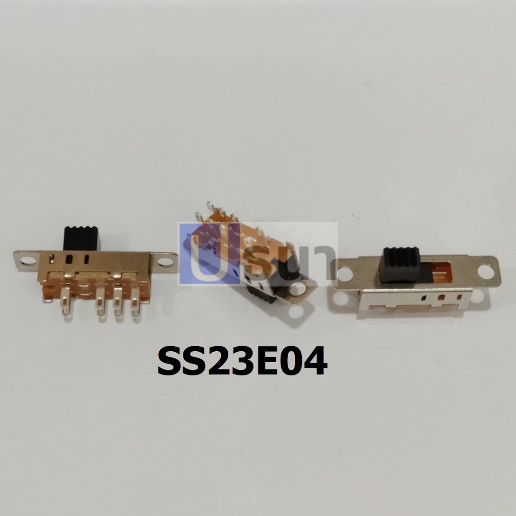 Slide switch สวิทช์ เลื่อน Toggle switch 8 ขา ขนาด 6x24mm #สวิทช์เลื่อน(8ขา,SS23E04) (1 ตัว ...