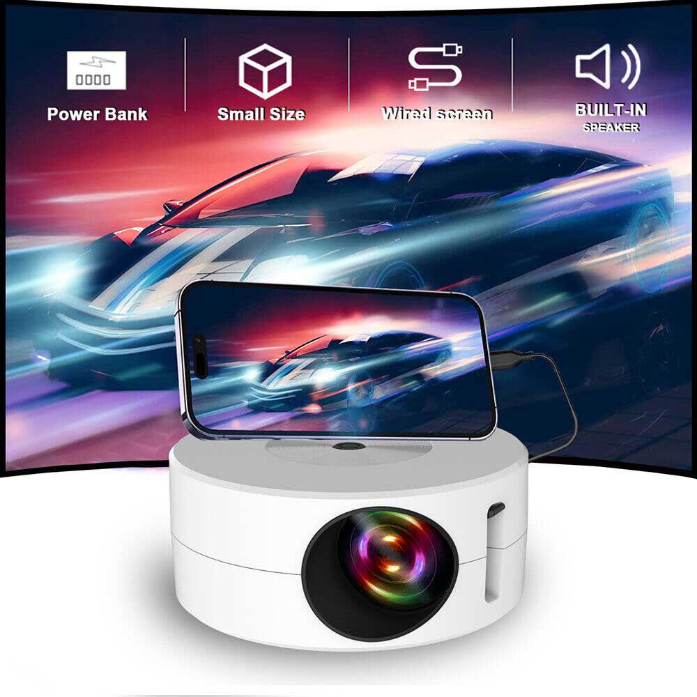 YT200 Portable LED Video Projector Home Theater Projector | Shopee Thailand