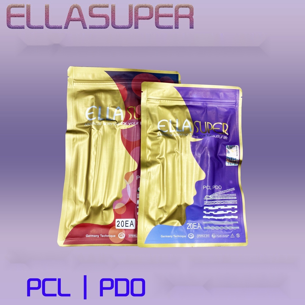 ด้ายยกกระชับใบหน้า Ella Super Threads Pdo Pcl แบบดั้งเดิม สไตล์เยอรมัน ...