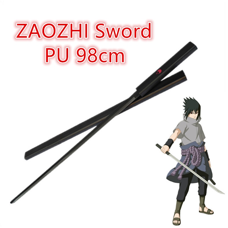 ZAOZHI Sword NARUTO Sasuke Sword Cosplay Katana Snake Uchiha Family ...