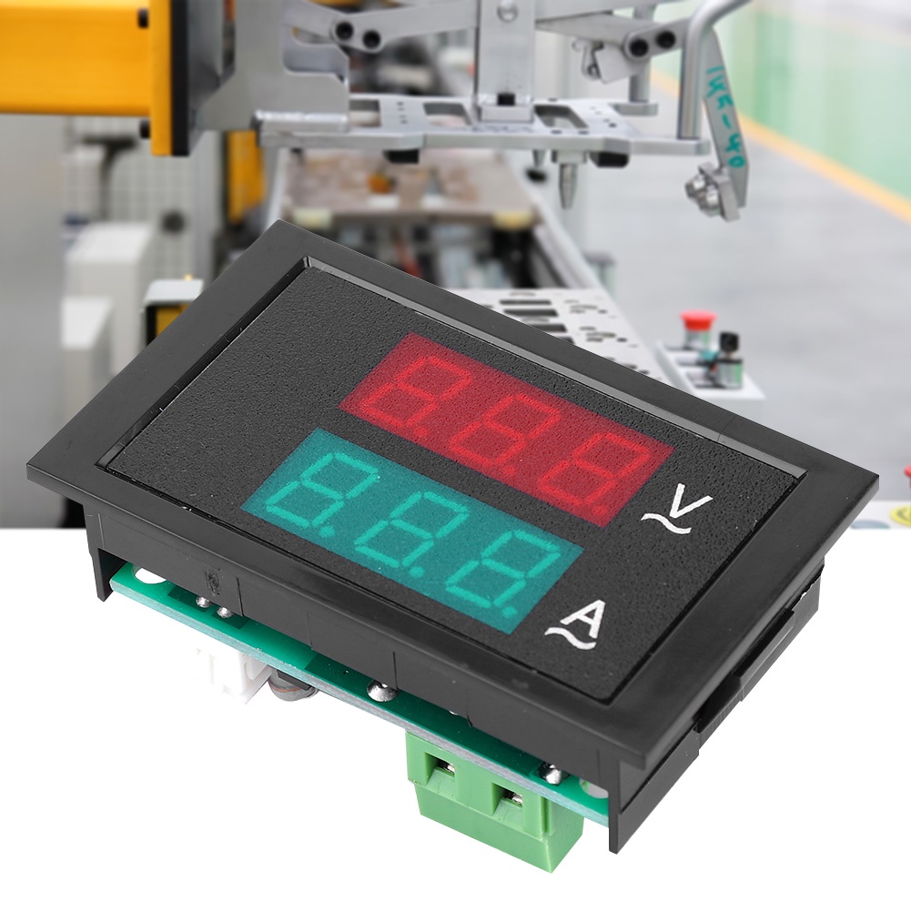 Sportswear Shop DL85-2042 Dual แสดงผล AC 80V-300V 0-100A โวลต์มิเตอร์ แอมมิเตอร์ เครื่องวัด ...