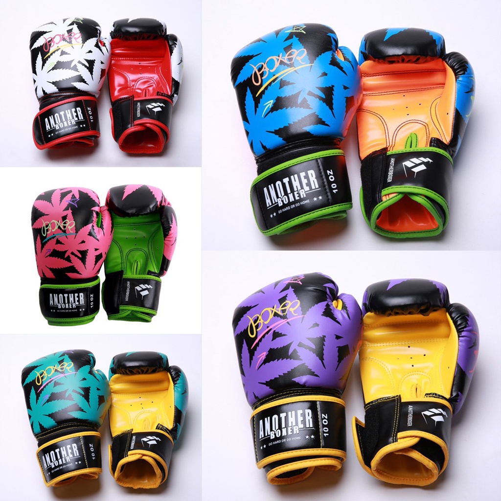 4Oz 6Oz 8Oz 10Oz 12Oz 14Oz Boxing Glove Fight Sanda Training Boxing ...