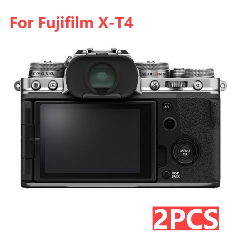 2pcs เหมาะสําหรับ Fujifilm X-T4 กล้องหน้าจอฟิล์มป้องกัน Fuji XT4 ฟิล์มนิรภัย | Shopee Thailand