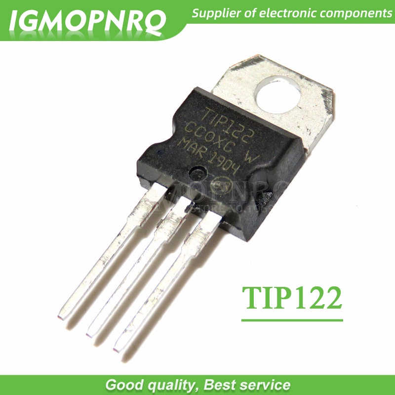 ทรานซิสเตอร์ TIP122 TO-220 NPN 100V 5A 10 ชิ้น | Shopee Thailand