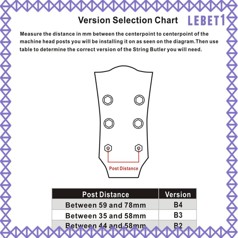 [Lebet] อุปกรณ์เสริม ตัวปรับแต่งสายกีตาร์ไฟฟ้า | Shopee Thailand