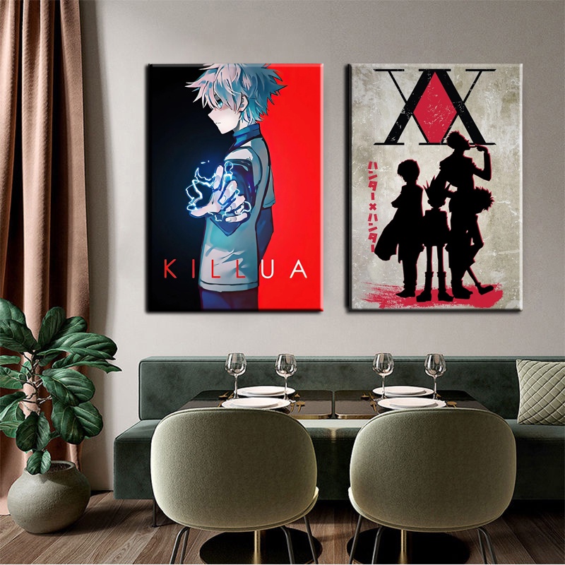 Wall Art Canvas Hunter X Hunter Anime Poster Painting Modern HD Printed ...